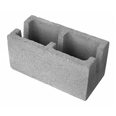 Bloco de Concreto Canaleta 19x19x39cm - S&S Milenio